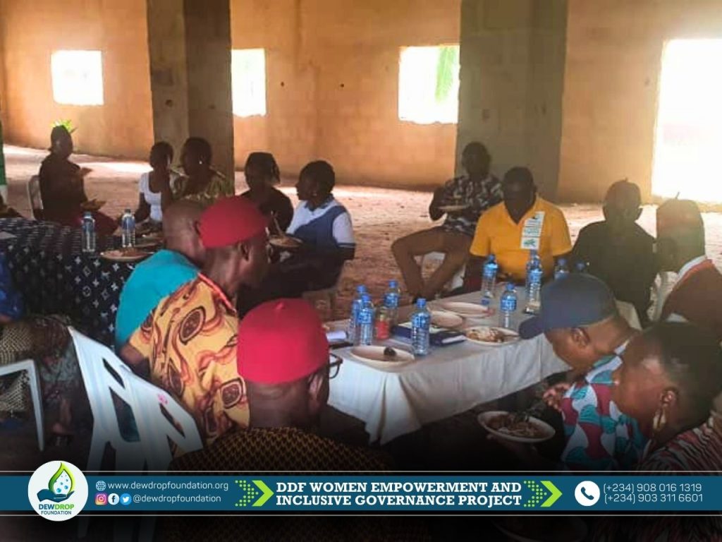 WOMEN EMPOWERMENT AND INCLUSIVE GOVERNANCE INCEPTION MEETING - Dewdrop ...