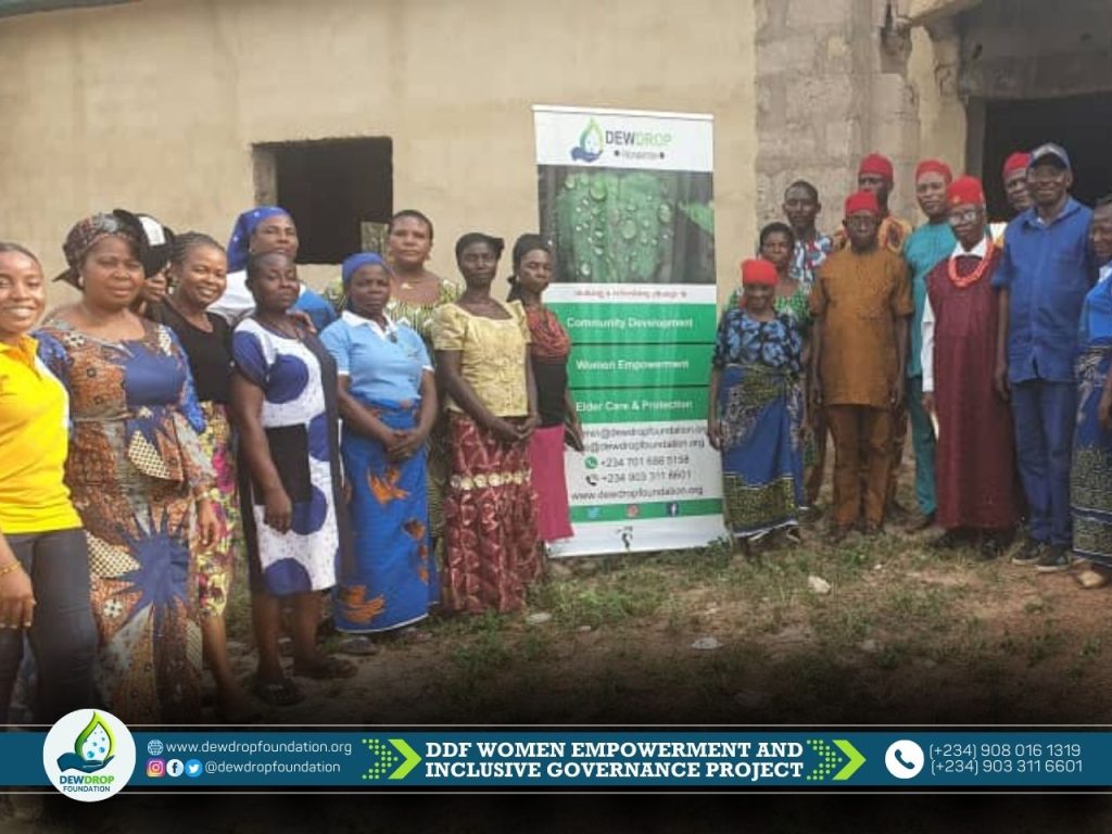 WOMEN EMPOWERMENT AND INCLUSIVE GOVERNANCE INCEPTION MEETING - Dewdrop ...