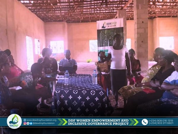 WOMEN EMPOWERMENT AND INCLUSIVE GOVERNANCE INCEPTION MEETING - Dewdrop ...